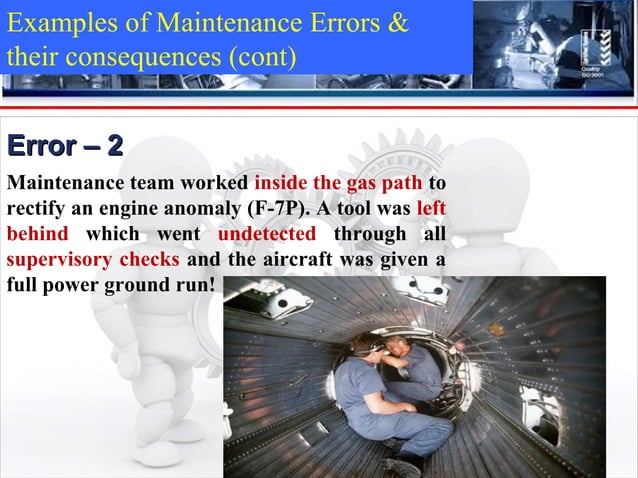 Maintenance Mistakes | PPT