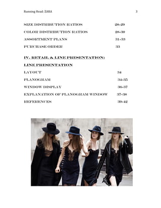 Fashion Merchandising Seminar; ZARA | PDF