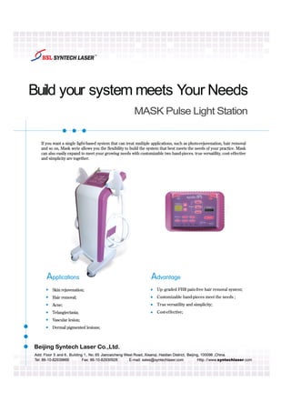 Mask System | PDF