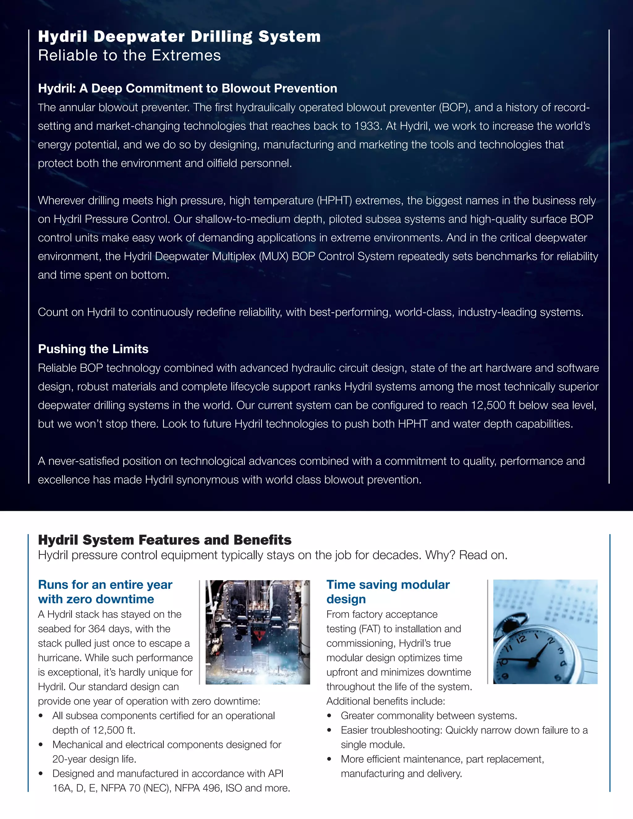 Hydril Deepwater Drilling System | PDF