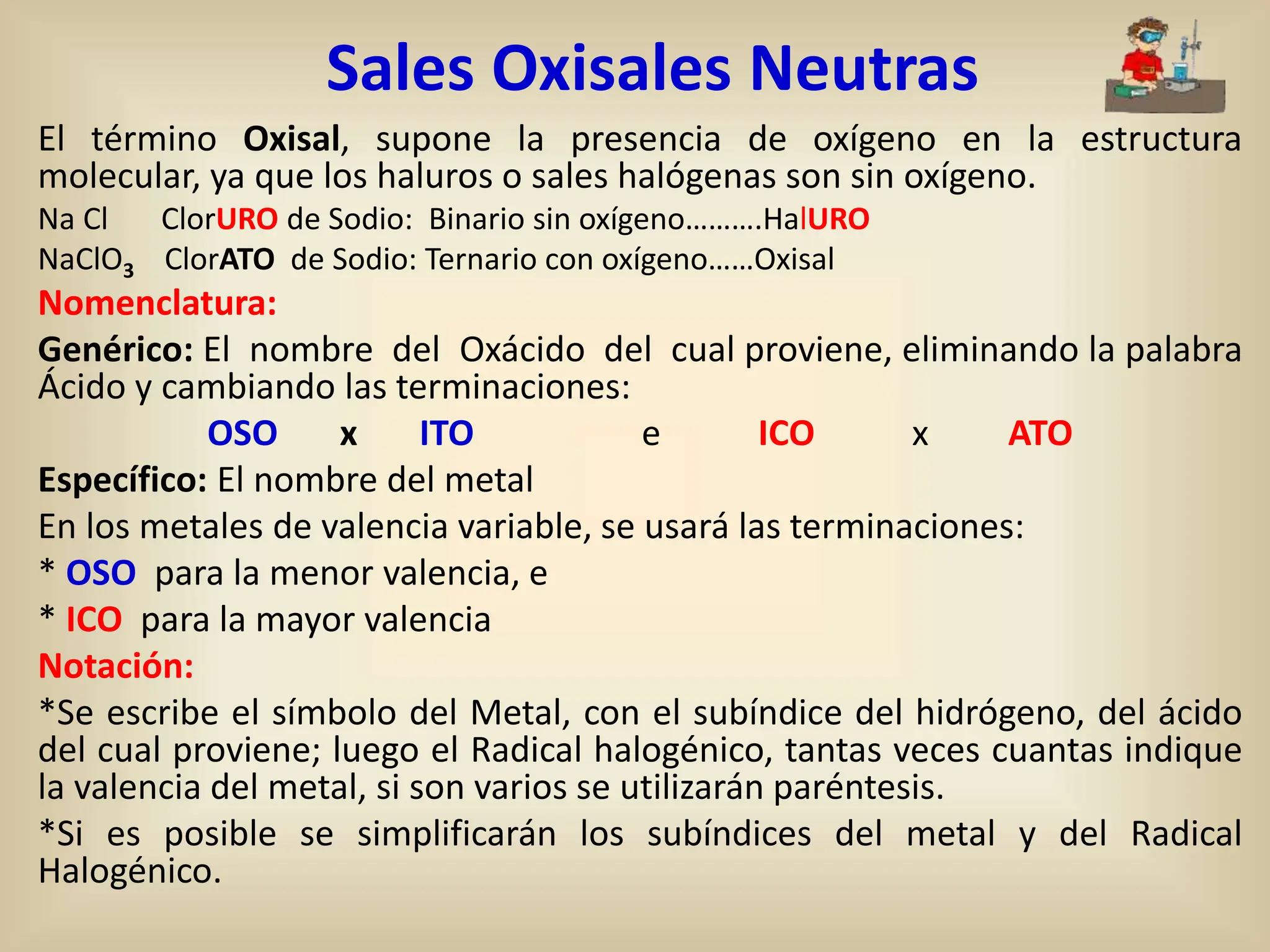 ÁCIDOS OXÁCIDOS EN LA QUIMICA ORGANICA E INORGANICA | PPTX