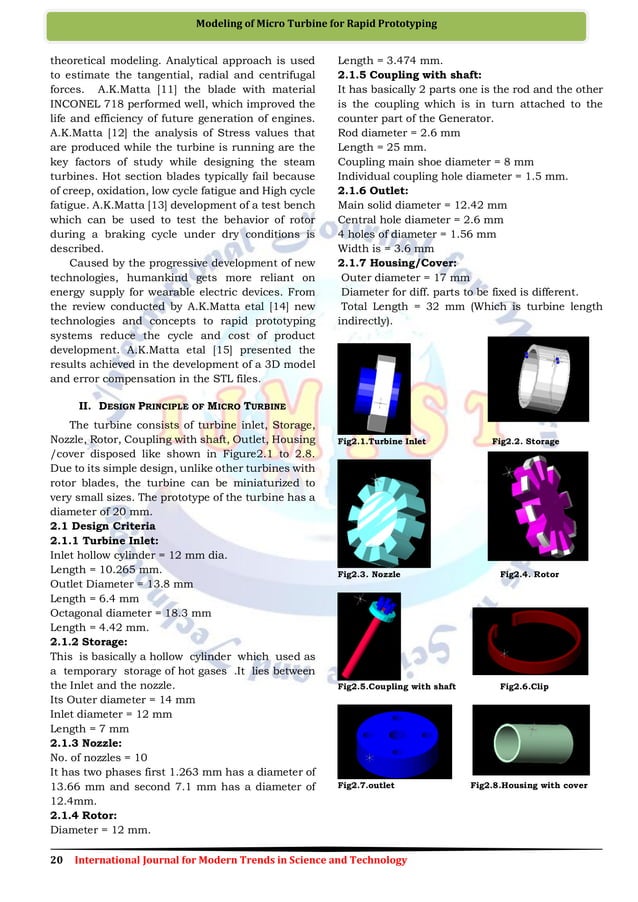 Modeling of Micro Turbine for Rapid Prototyping | PDF | Environmental Services Industry | Industries
