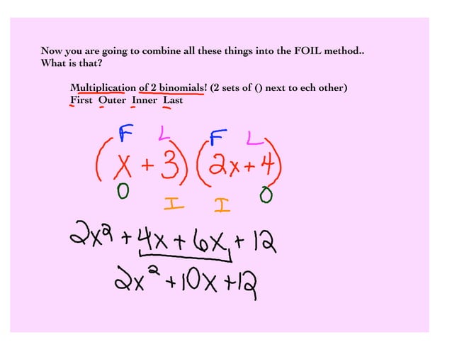 9 3 Foil Method Ppt