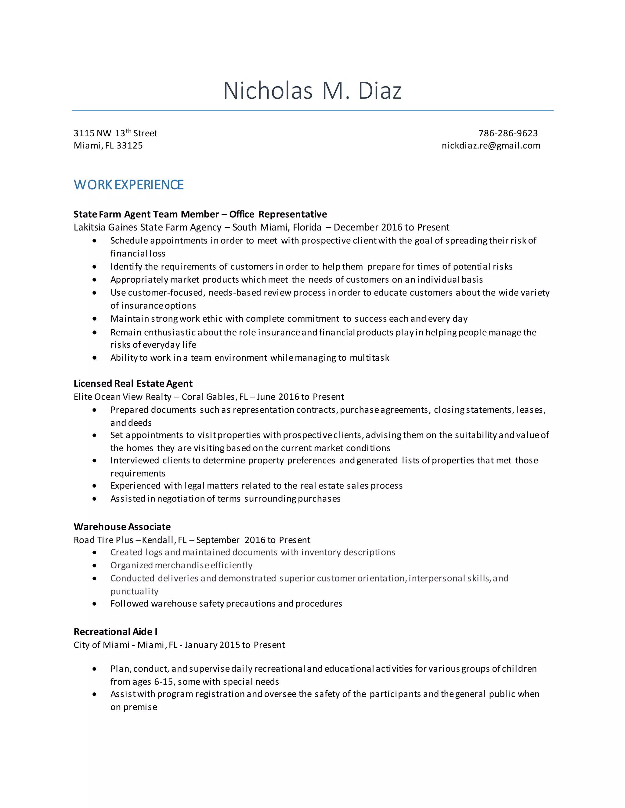 Nick's Resume | DOCX