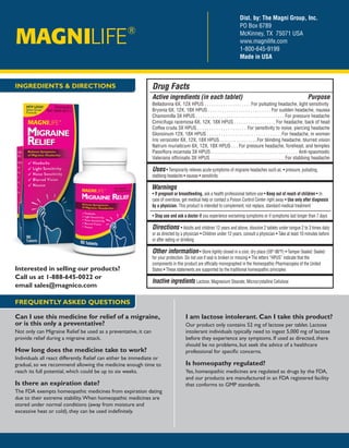 Migraine Relief | PDF