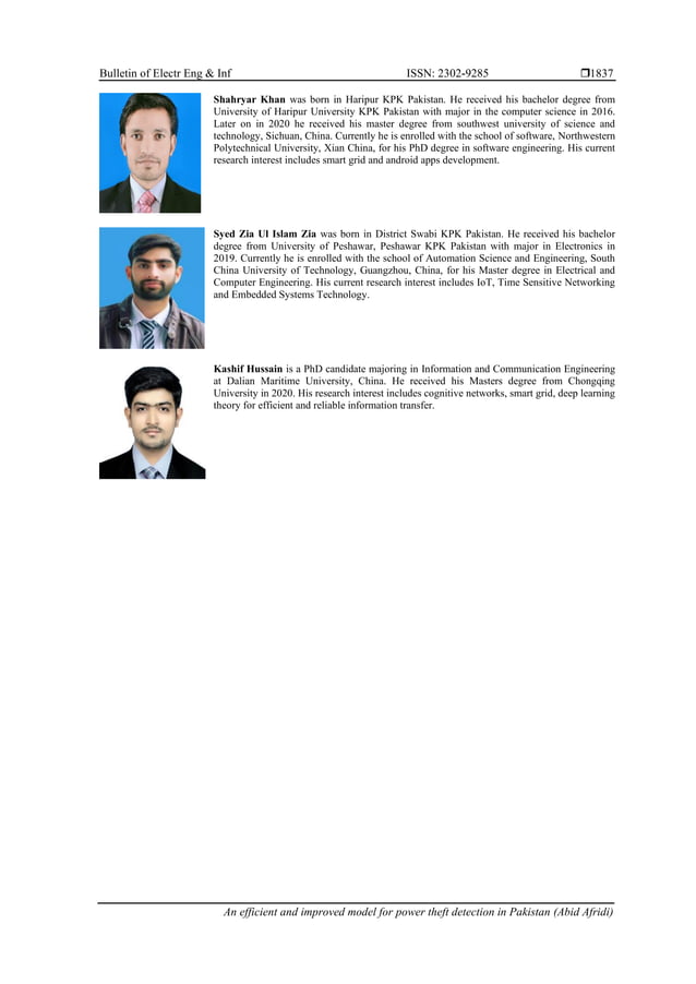 An efficient and improved model for power theft detection in Pakistan | PDF