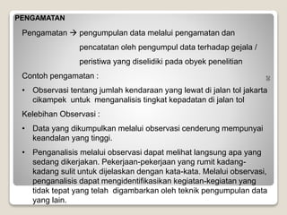 93094 materi stat & pengumpulan data | PPTX