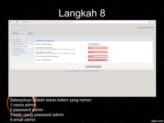 cara install phpbb di localhost | PPT
