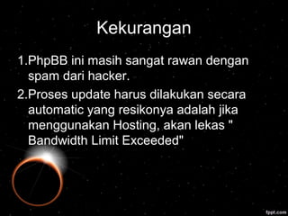 cara install phpbb di localhost | PPT