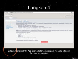cara install phpbb di localhost | PPT