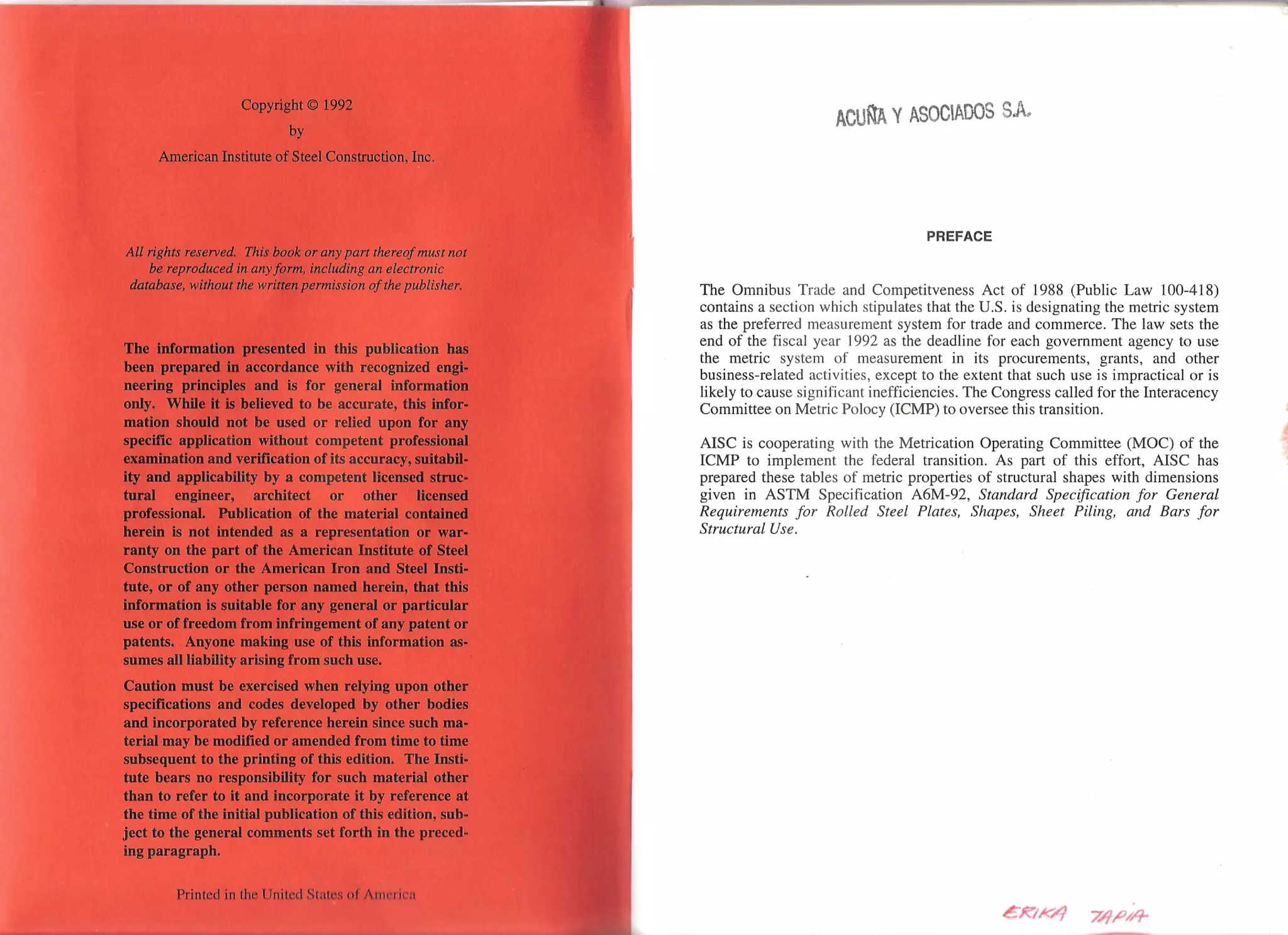 Metric Properties of Structural Shapes AISC | PDF