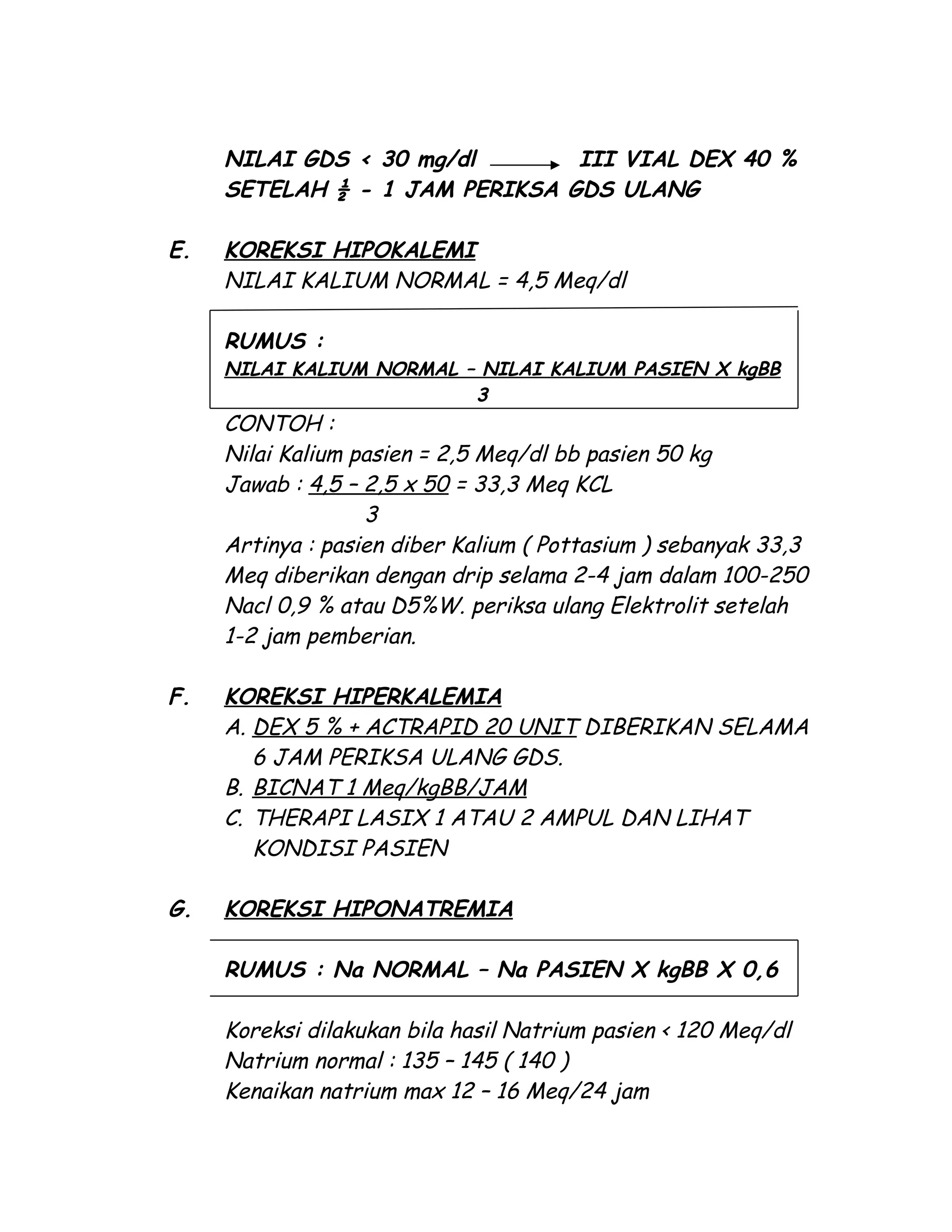 rumus pemberian obat melalui syringe pump | DOC