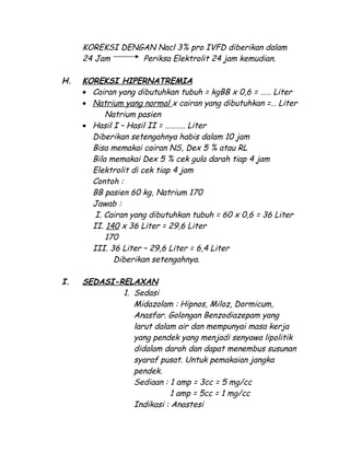 rumus pemberian obat melalui syringe pump | DOC