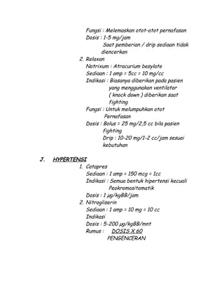 rumus pemberian obat melalui syringe pump | DOC