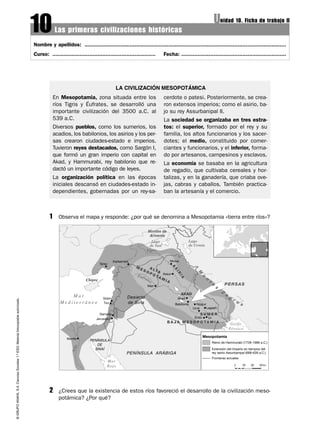 93177217 guia-de-repaso-primeras-civilizaciones | PDF