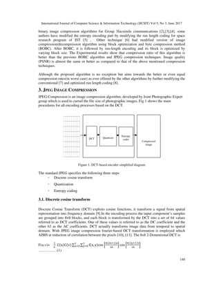 Squashed JPEG Image Compression via Sparse Matrix | PDF