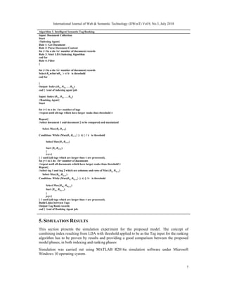 INTELLIGENT SOCIAL NETWORKS MODEL BASED ON SEMANTIC TAG RANKING | PDF | Social Networking | Internet