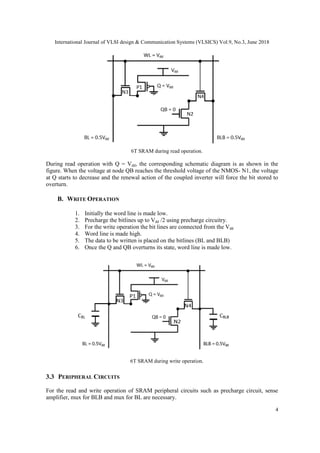 IMPLEMENTATION OF LOW POWER ADIABATIC SRAM | PDF