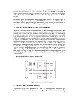 VLSI DESIGN OF AMBA BASED AHB2APBBRIDGE | PDF