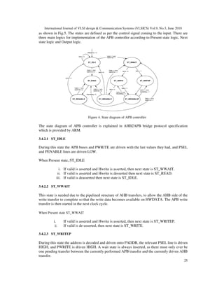 VLSI DESIGN OF AMBA BASED AHB2APBBRIDGE | PDF
