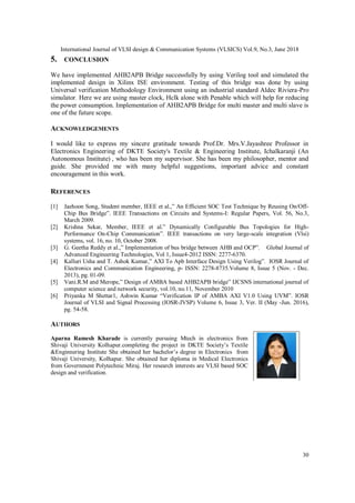 VLSI DESIGN OF AMBA BASED AHB2APB BRIDGE | PDF