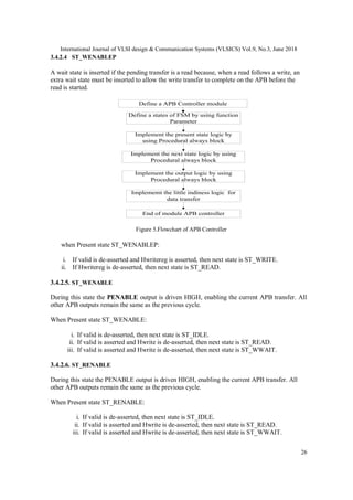 VLSI DESIGN OF AMBA BASED AHB2APB BRIDGE | PDF