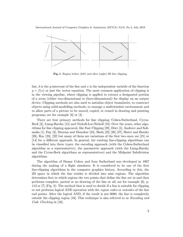Another Simple but Faster Method for 2D Line Clipping | PDF
