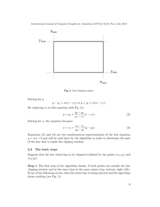 Another Simple but Faster Method for 2D Line Clipping | PDF