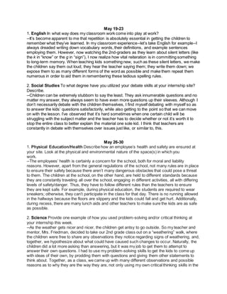 Stillman Blog Posts | PDF