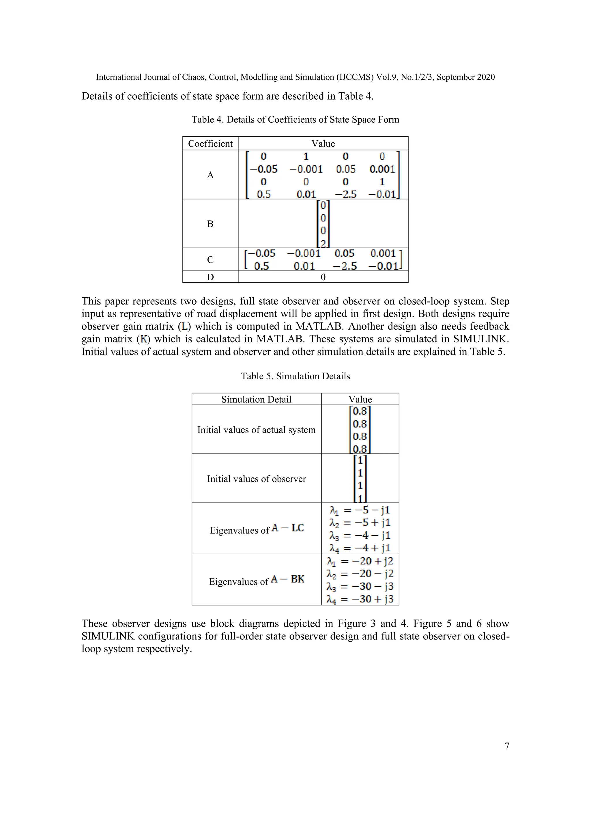 STATE OBSERVER DESIGNS FOR QUARTER-CAR PASSIVE SUSPENSION | PDF