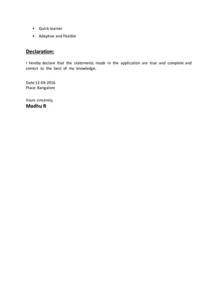 Madhu_resume_updated | DOCX | Internet | Computing