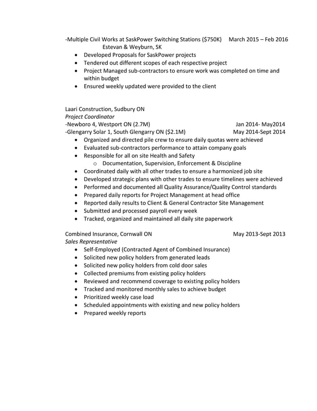 TFitzpatrickResume-2017 | PDF