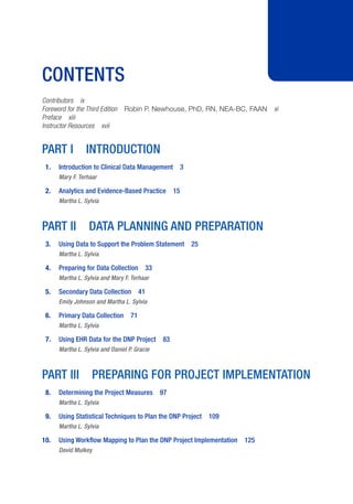Clinical Analytics and Data Management for the Dnp Martha L Sylvia | PDF