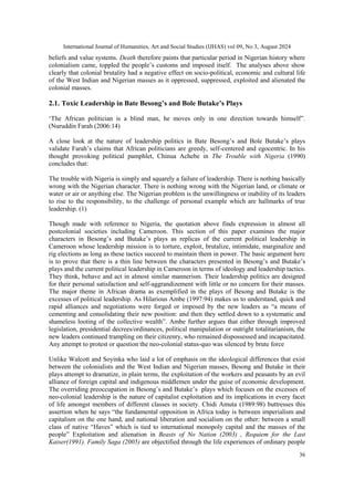 Overlapping Ideologies and the Politics of Repression in Selected Plays ...