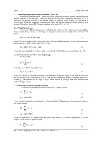 An integrated multiple layer perceptron-genetic algorithm decision support system for ...