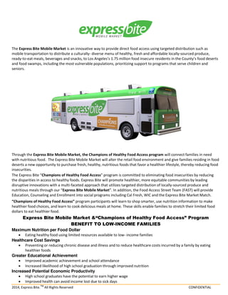 Express Bite Sustainable Food Issue Solutions Presentation | PDF