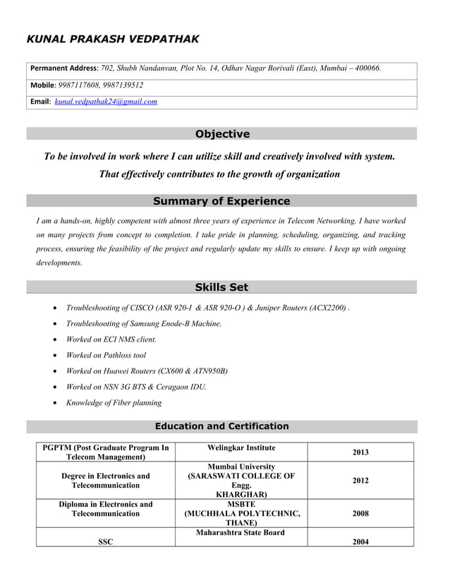 kunal vedpathak | PDF