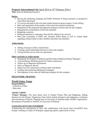 George CV pdf | PDF