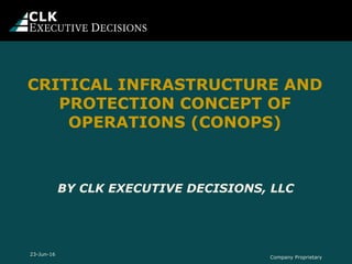 Critical Infrastructure and Protection Capabilities Brief_06232016 | PDF