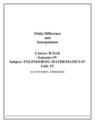 engineeringmathematics-iv_unit-iv | PDF