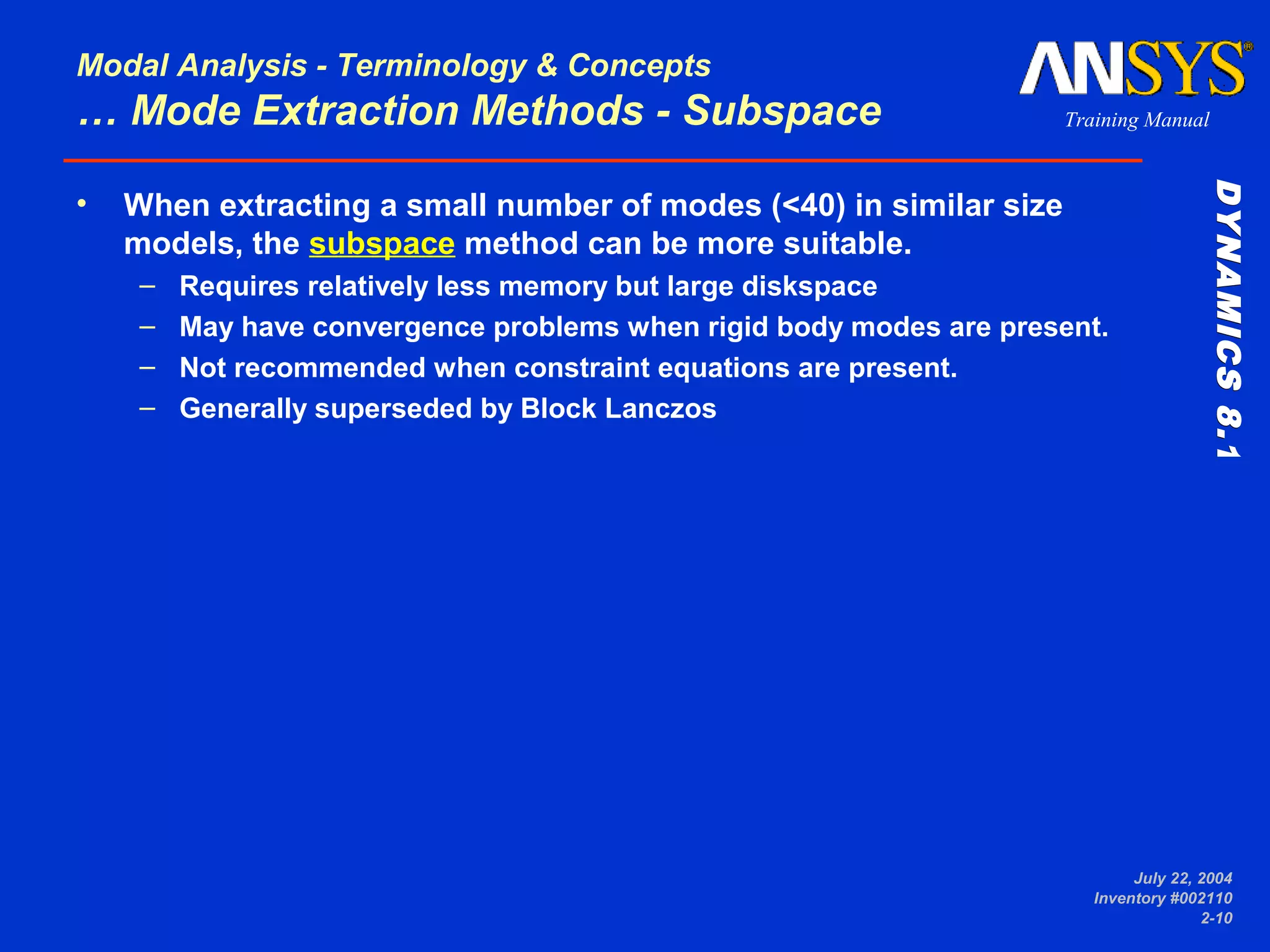 93321970 ansys-modal-analysis | PPT