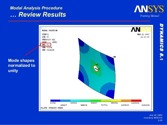 93321970 Ansys Modal Analysis