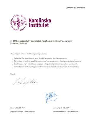 Certificate of completion | PDF