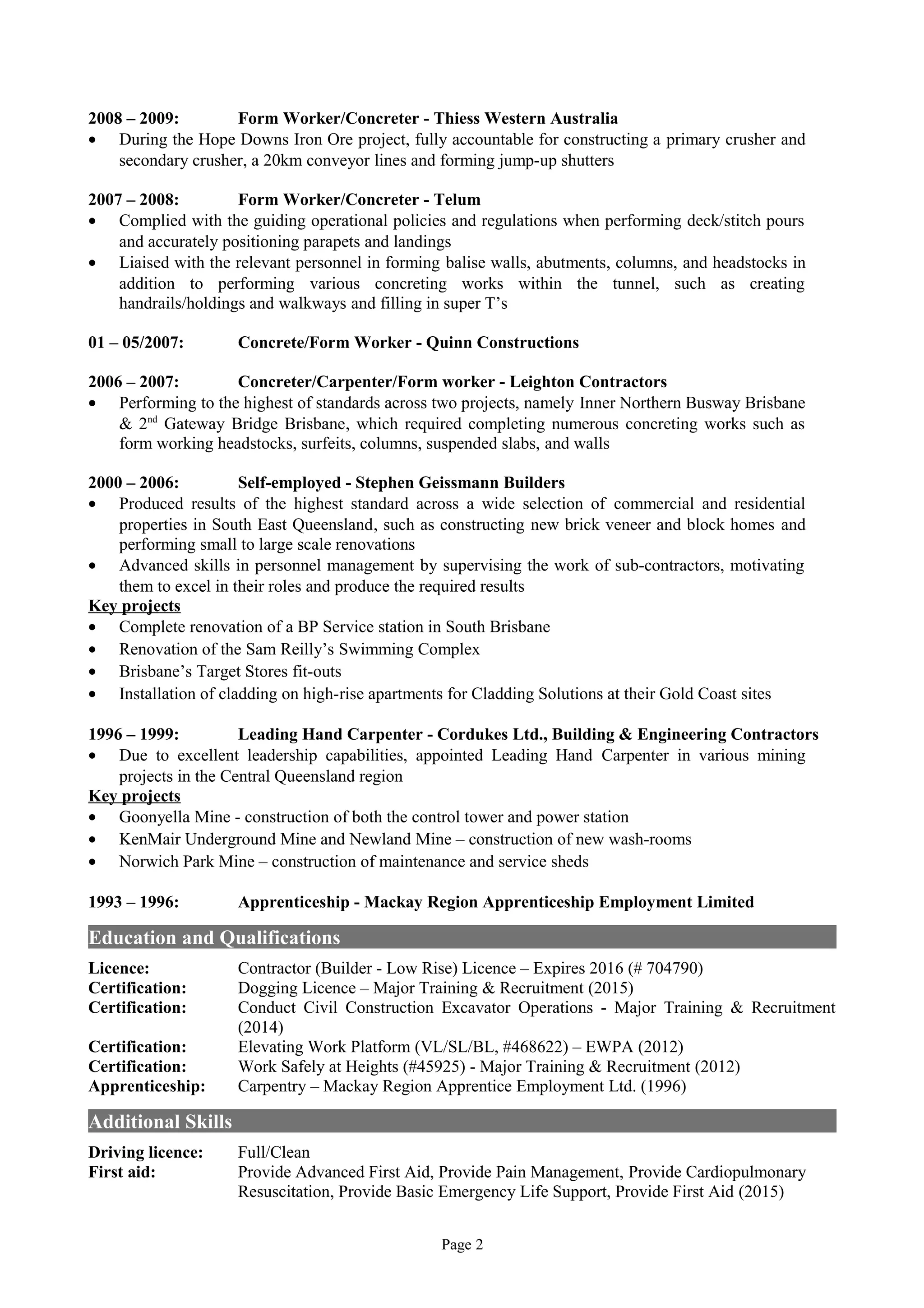 N287066157 Stephen Geissmann-CV | DOC
