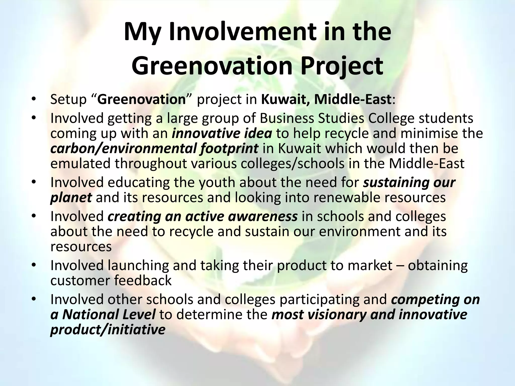 Environmental Initiatives & Projects | PPSX | Environmental Services ...