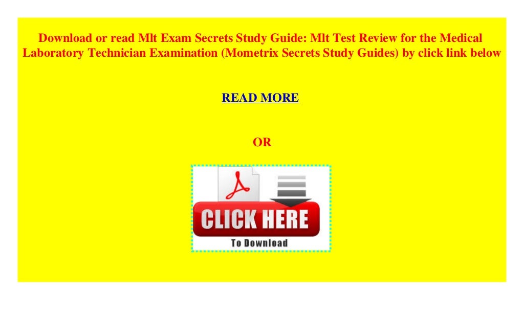 Mlt Exam Secrets Study Guide: Mlt Test Review for the Medical ...