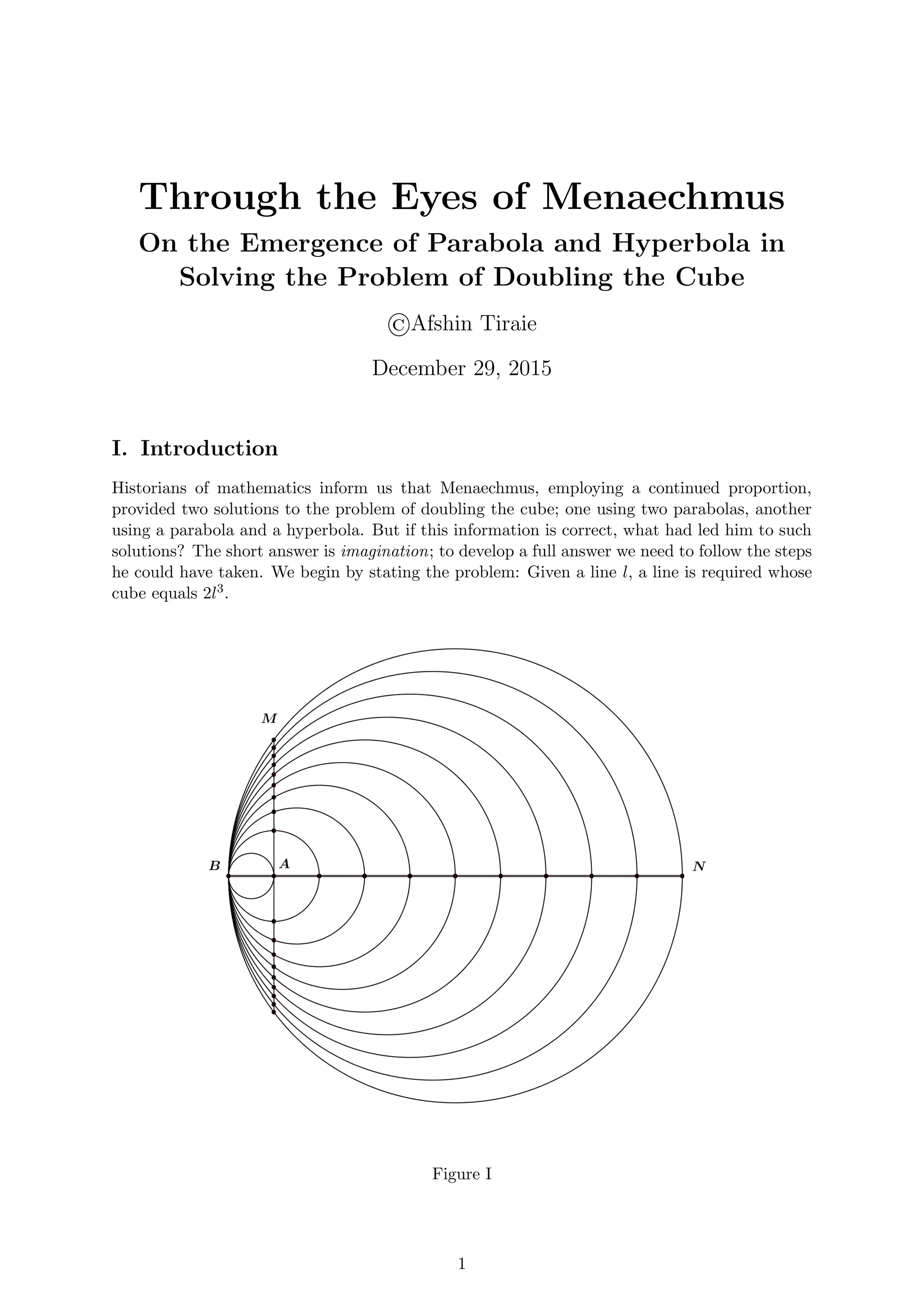 Through the Eyes of Menaechmus | PDF