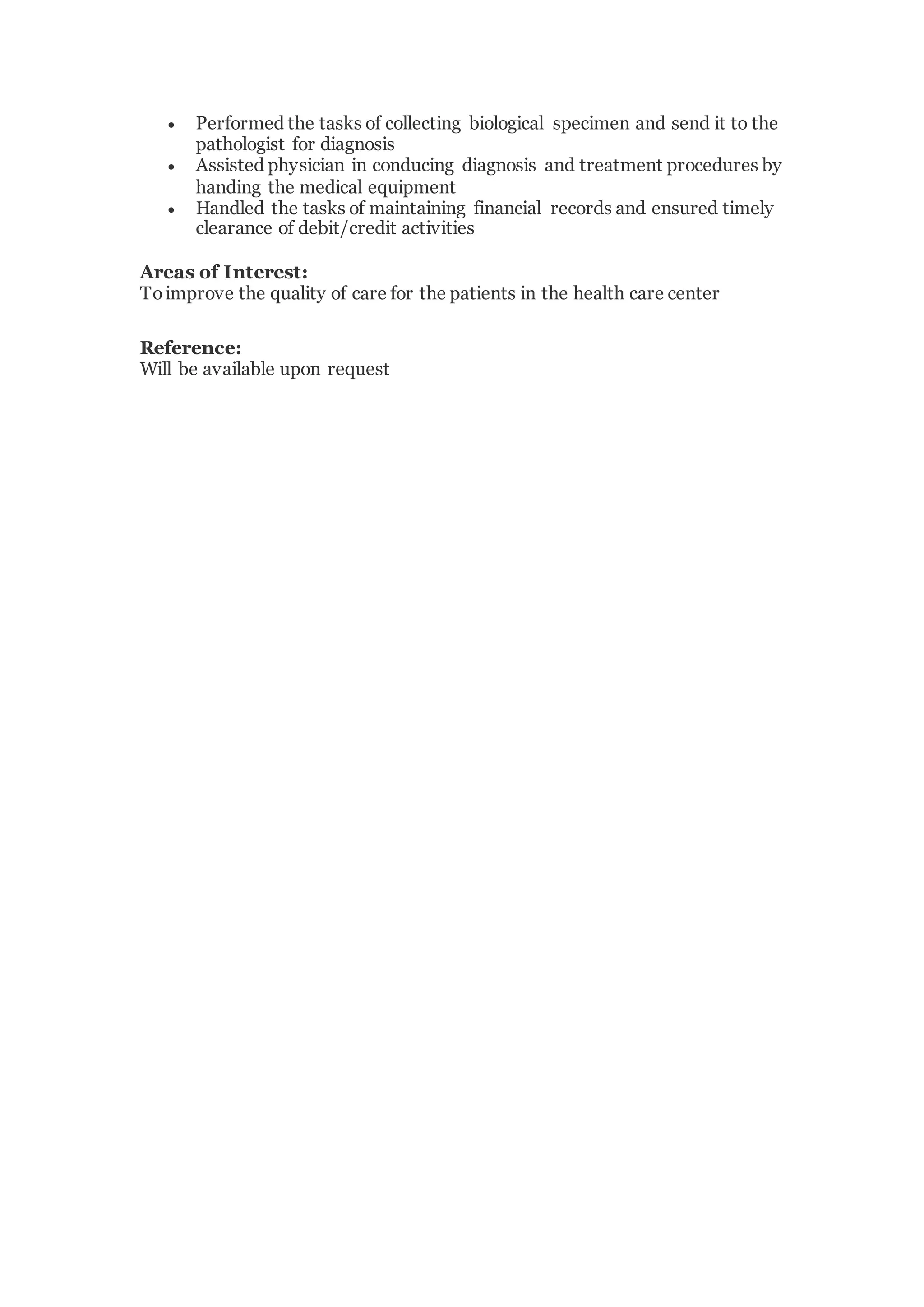 cv amani | DOCX