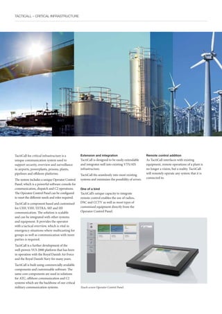 02 Saab TactiCall_Critical Infrastructure small | PDF