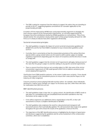 EY Point of View on EBA Consultation | PDF